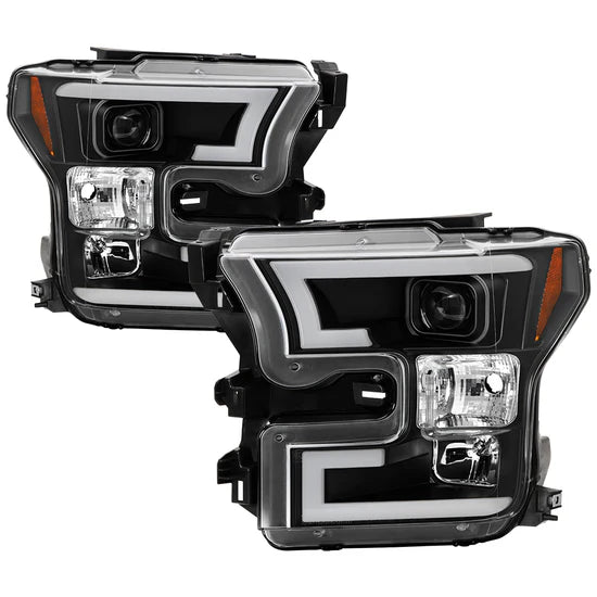 SPYDER PLATINUM LED HEADLIGHTS FORD F150 15-17 – LOWEREDF150